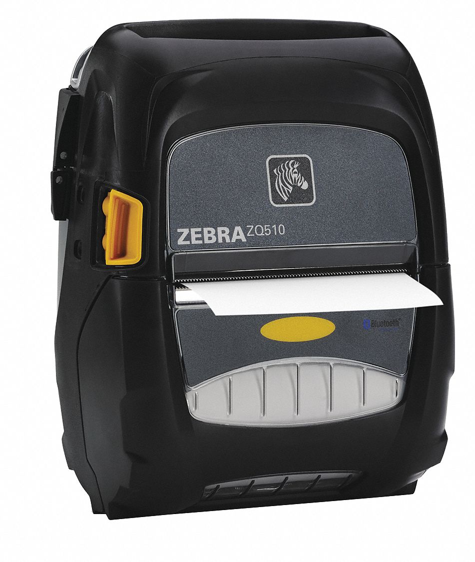 ZEBRA, 2.83 in Max. Print Wd, 203 dpi, Mobile Printer - 60EA66|ZQ51 ...