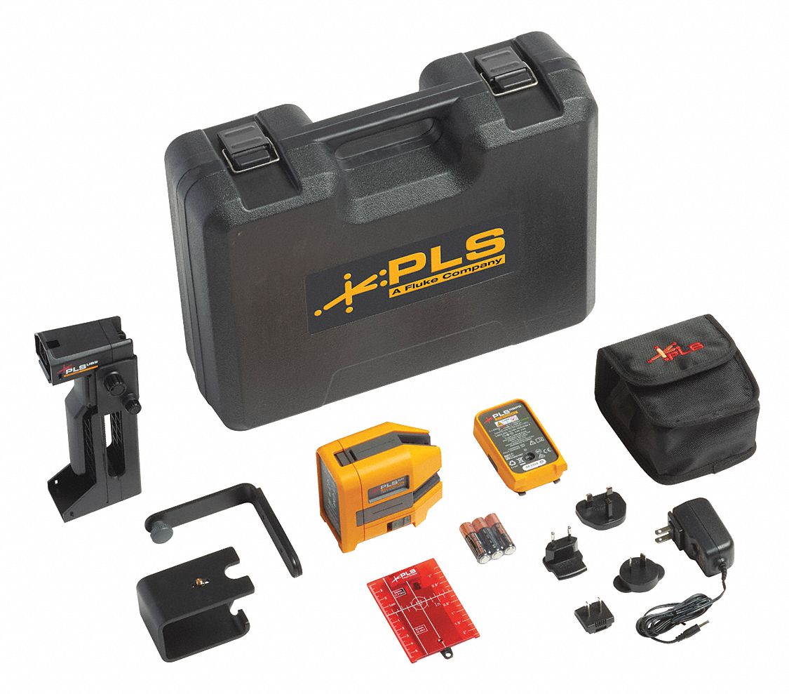 PACIFIC LASER SYSTEMS, 2 Lines and 4 Dots, Red Beam, Cross Line Laser ...