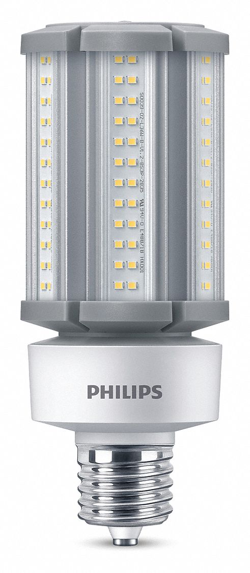 PHILIPS, Mogul Screw (EX39), LED, Compact LED Bulb - 60EE75 ...