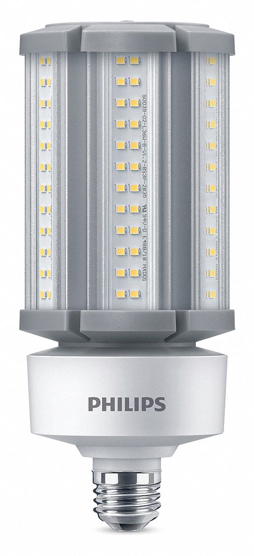 PHILIPS, Mogul Screw (EX39), LED, Compact LED Bulb - 60EE91 ...