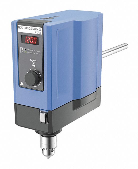 IKA, 2,000 RPM Max Speed, 400 N-cm, Overhead Mixer - 60EG47|0025000750 ...