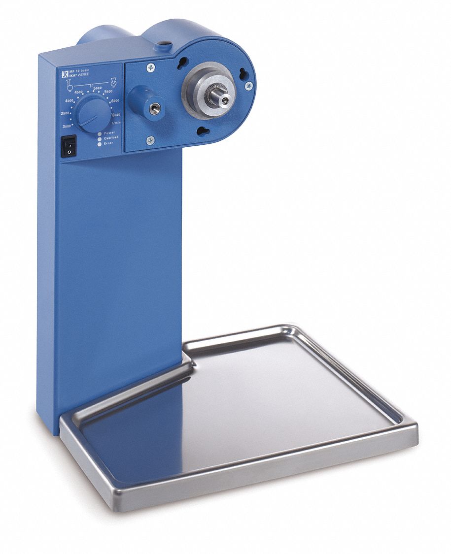 IKA, 6,500 RPM Speed - Max, 15 in Overall Ht, MF 10 Basic Microfine Grinder Drive - 60EK79 ...