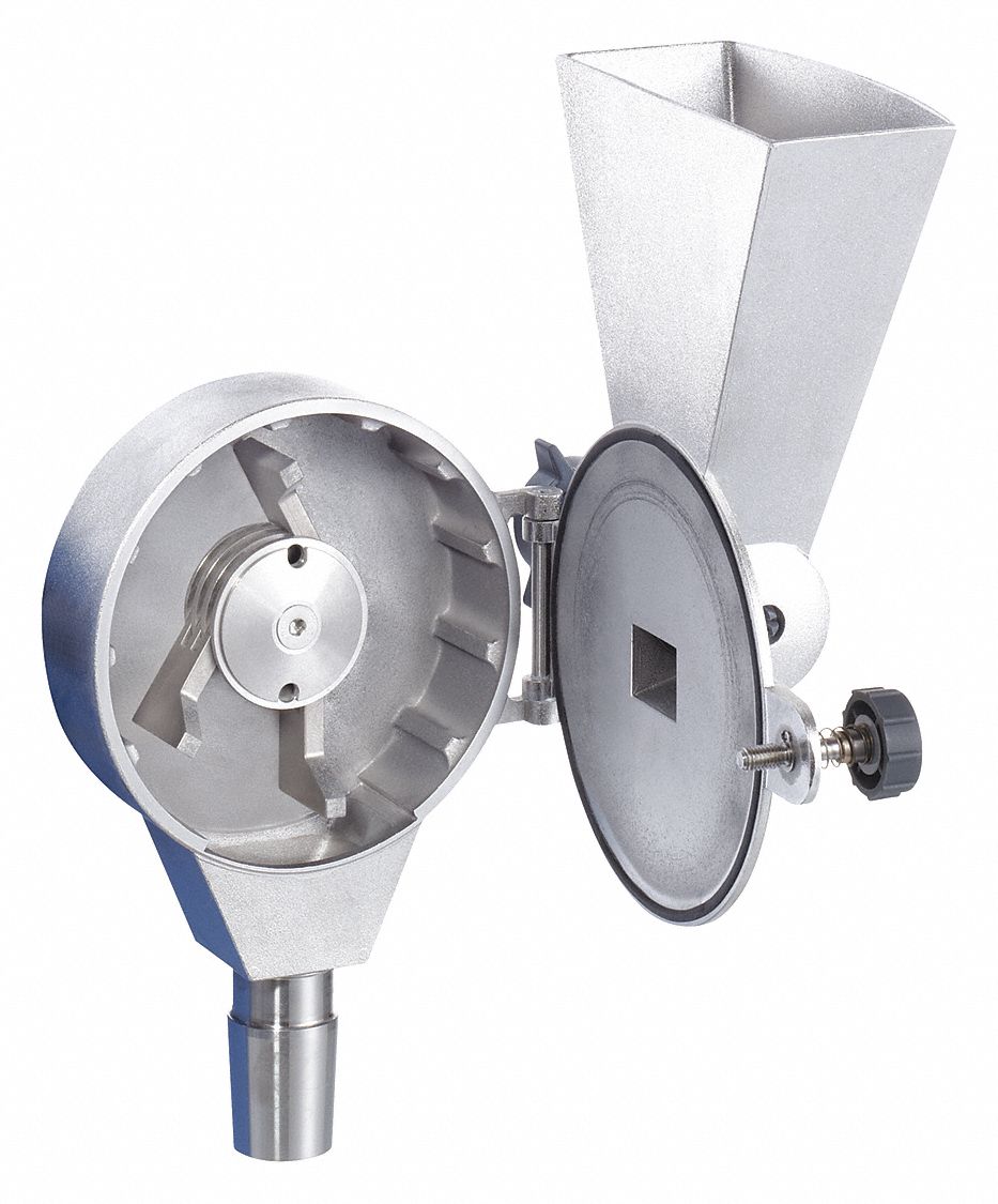 IKA, 10 mm Grain Size - Max, 6 Mohs, MF 10.2 Impact Grinding Head - 60EK81|2871000 - Grainger