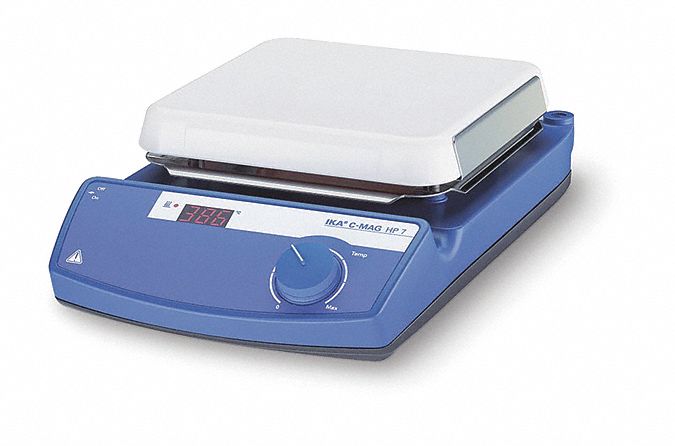 IKA, 1 Positions, 10 1/4 in Plate Wd, Hot Plate - 60EL29|3581801 - Grainger