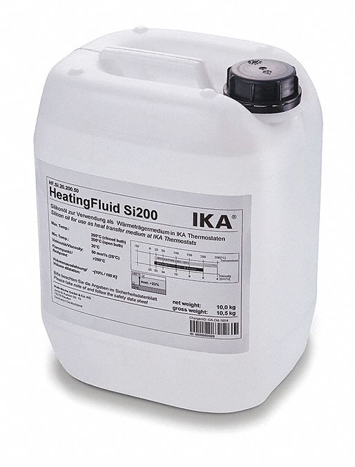 IKA, 20° to 200°C, Heating Fluid, Heating Fluid - 60EM14|0020003520 ...