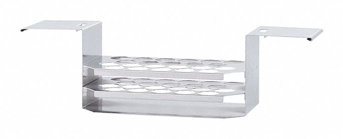 Stainless Steel, (22) Tubes, Tube Rack - 60EM17|0020004028 - Grainger