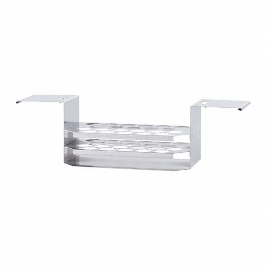 Stainless Steel, (22) Tubes, Tube Rack - 60EM17|0020004028 - Grainger