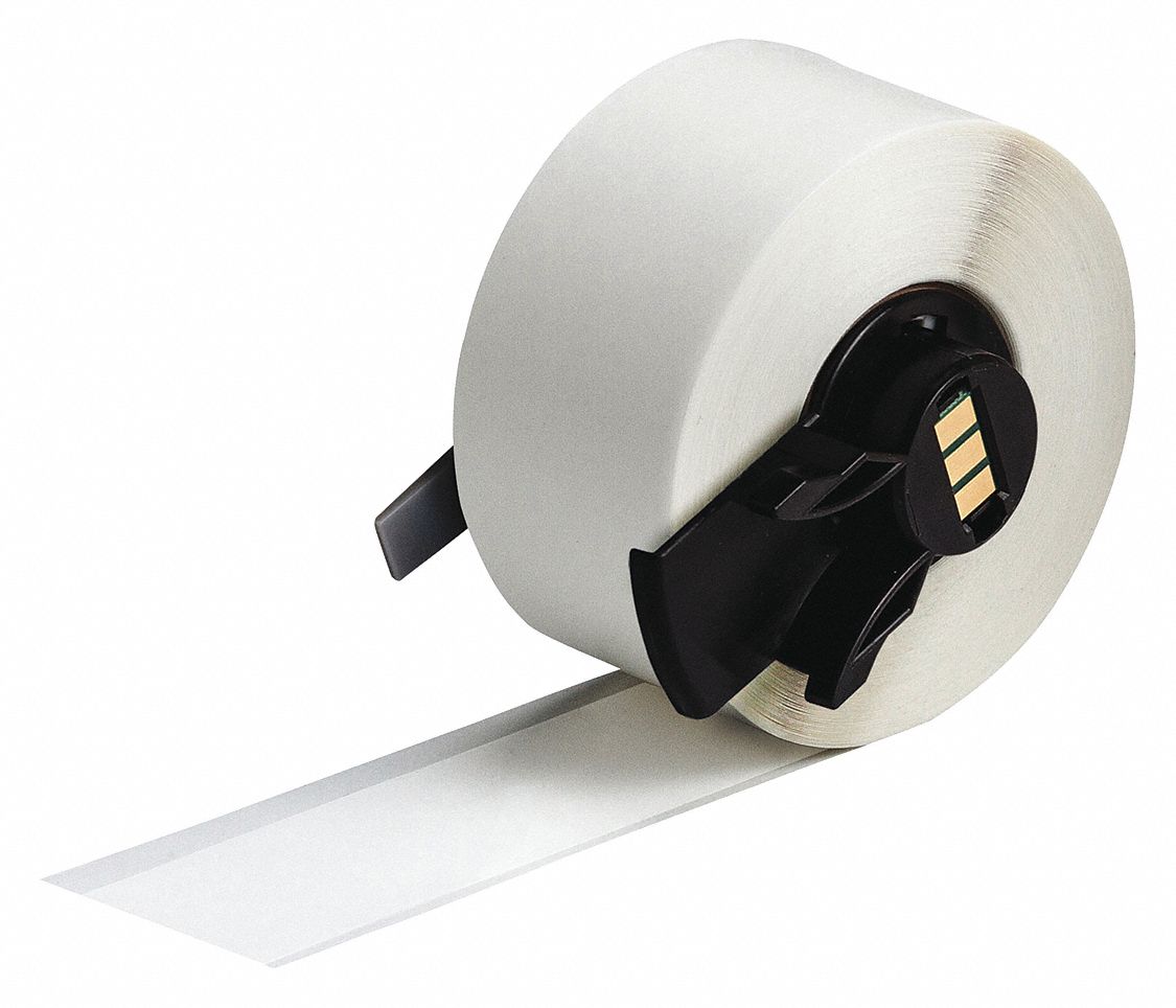 1 in x 30 ft, Cryogenic Autoclavable Nylon, Continuous Label Roll ...