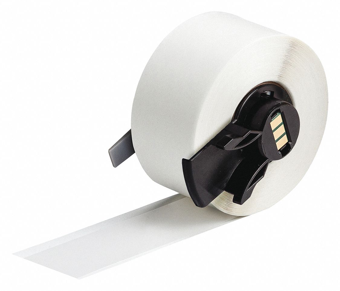 1 in x 50 ft, Vinyl, Continuous Label Roll - 60EW96|M61C-1000-595-CL ...