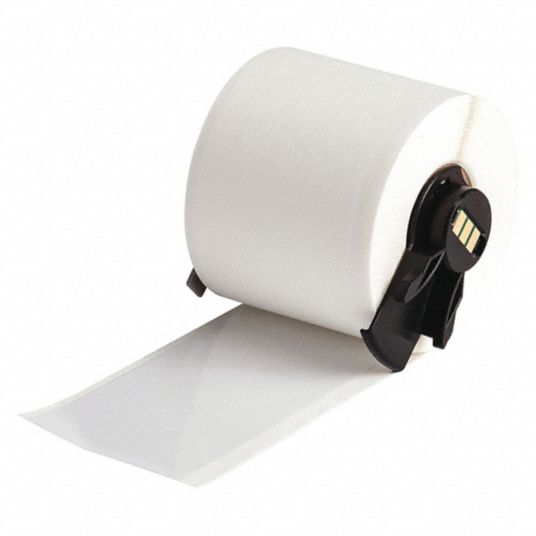 2 in x 50 ft, Vinyl, Continuous Label Roll - 60EX02|M61C-2000-595-CL ...