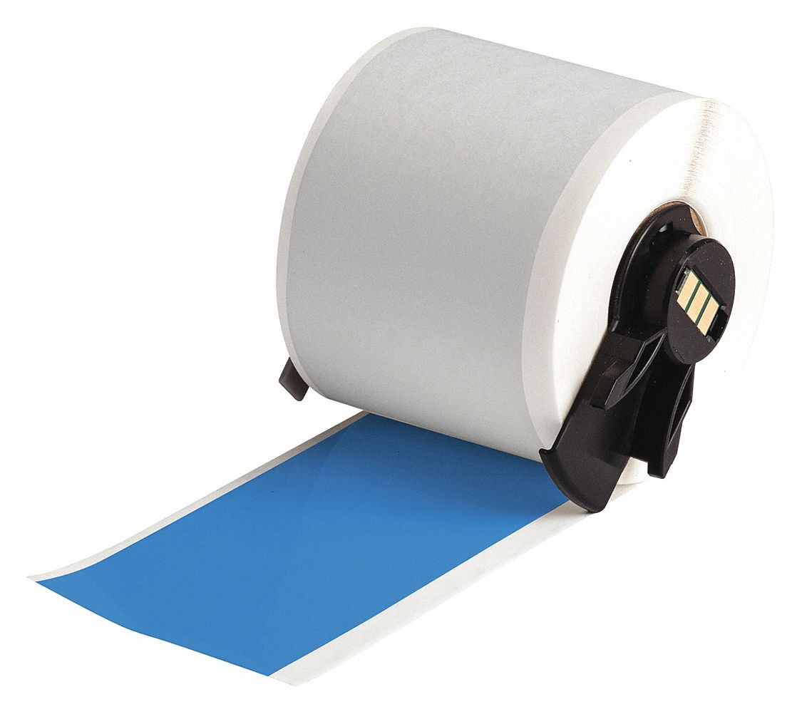 2 in x 50 ft, Vinyl, Continuous Label Roll - 60EX04|M61C-2000-595-LB ...
