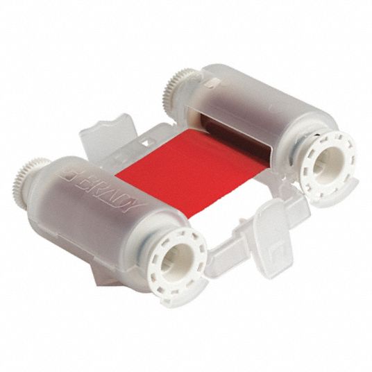 2 in x 150 ft, Red, Label Printer Ribbon Cartridge - 60EX23|M71-R10000 ...