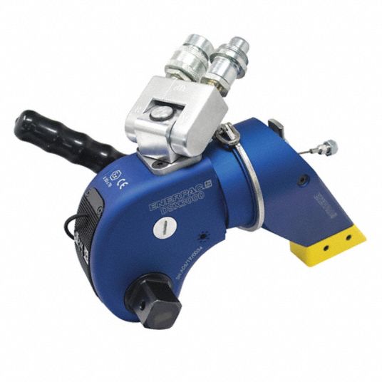 ENERPAC Square Drive Hydraulic Torque Wrench, Socket Size Range (In.) 3 ...