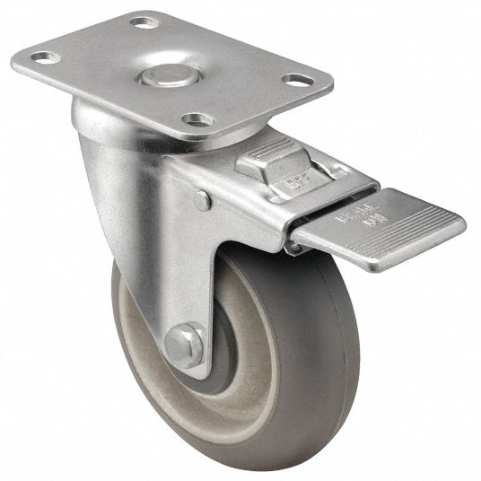 SHEPHERD CASTER, Debris-Resistant/Quiet-Roll/Shock-Absorbing, Swivel ...