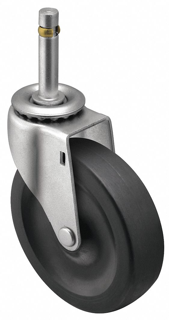 SHEPHERD CASTER, Swivel, No Brake, Stem Caster - 60FC23|PRE50273ZN-3R ...