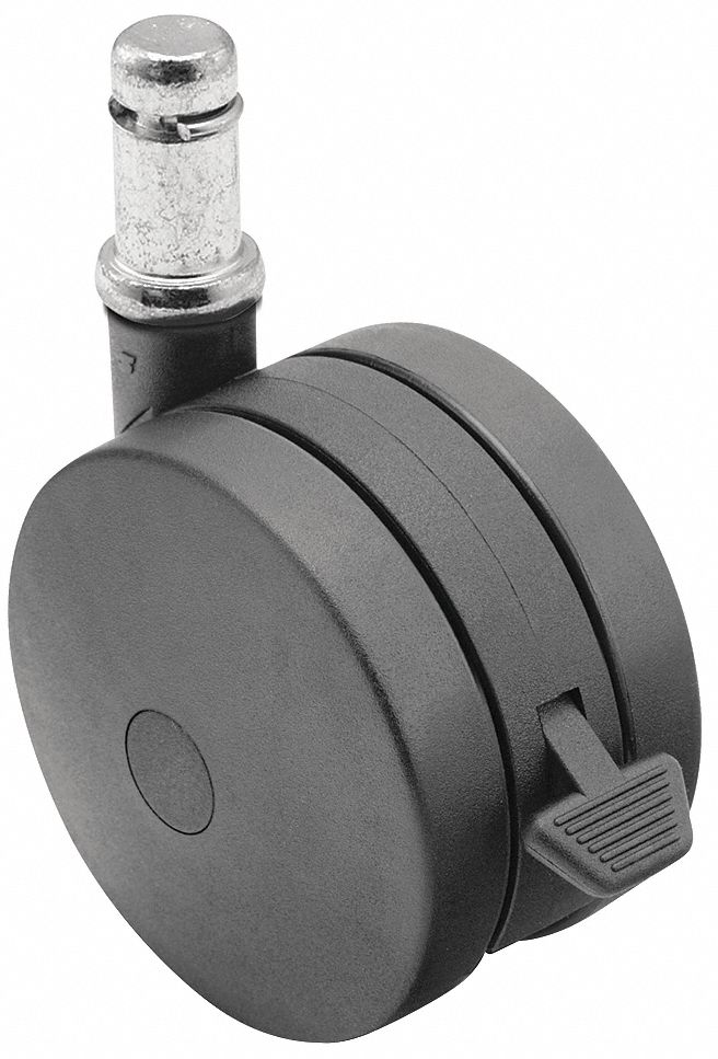 SHEPHERD CASTER, Swivel, Face Brake, Stem Caster - 60FD05|PUT50223BK-B ...
