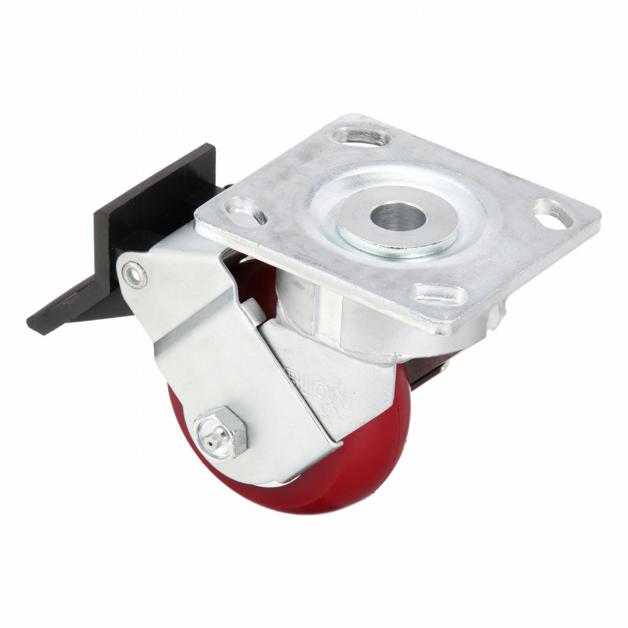 ALBION, Swivel, Face Brake, Plate Caster - 60FD49|18AX04228SFBE - Grainger