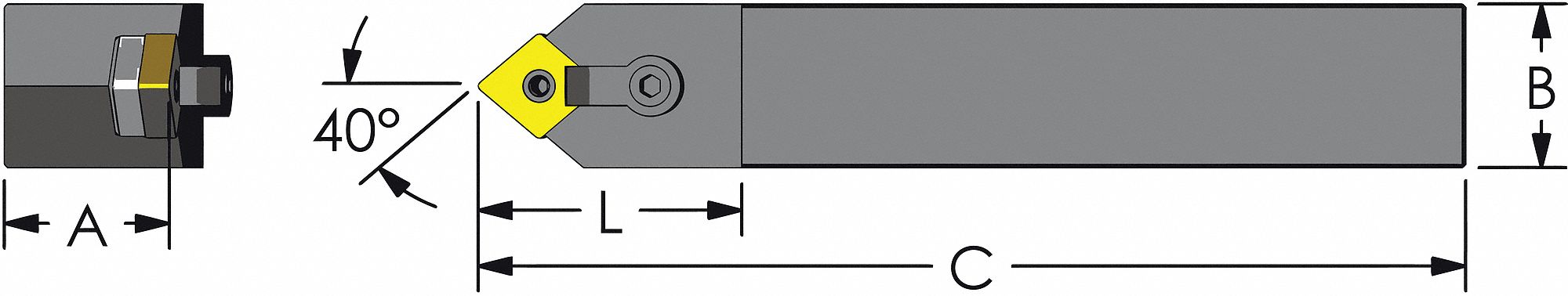 ULTRA-DEX USA, MCMNN Toolholder, CNMG Insert, Indexable Turning and ...