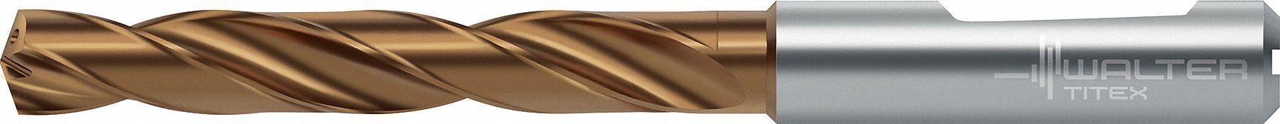 WALTER TITEX, 9.8 mm, 140° Point, Jobber Length Drill Bit - 60FT26|7377572 - Grainger