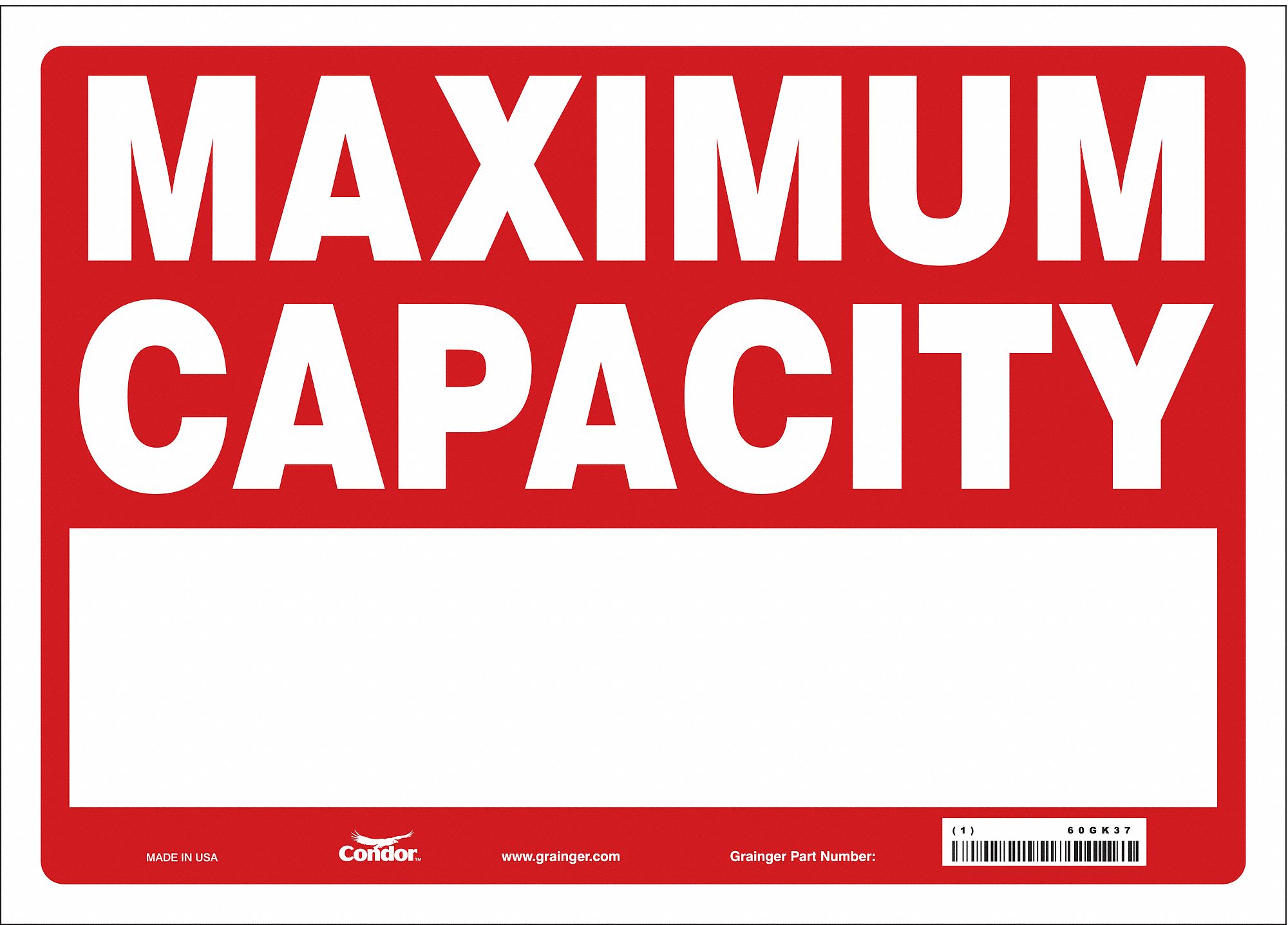 10 in x 14 in Nominal Sign Size, Plastic, Safety Sign - 60GK38|60GK38 ...