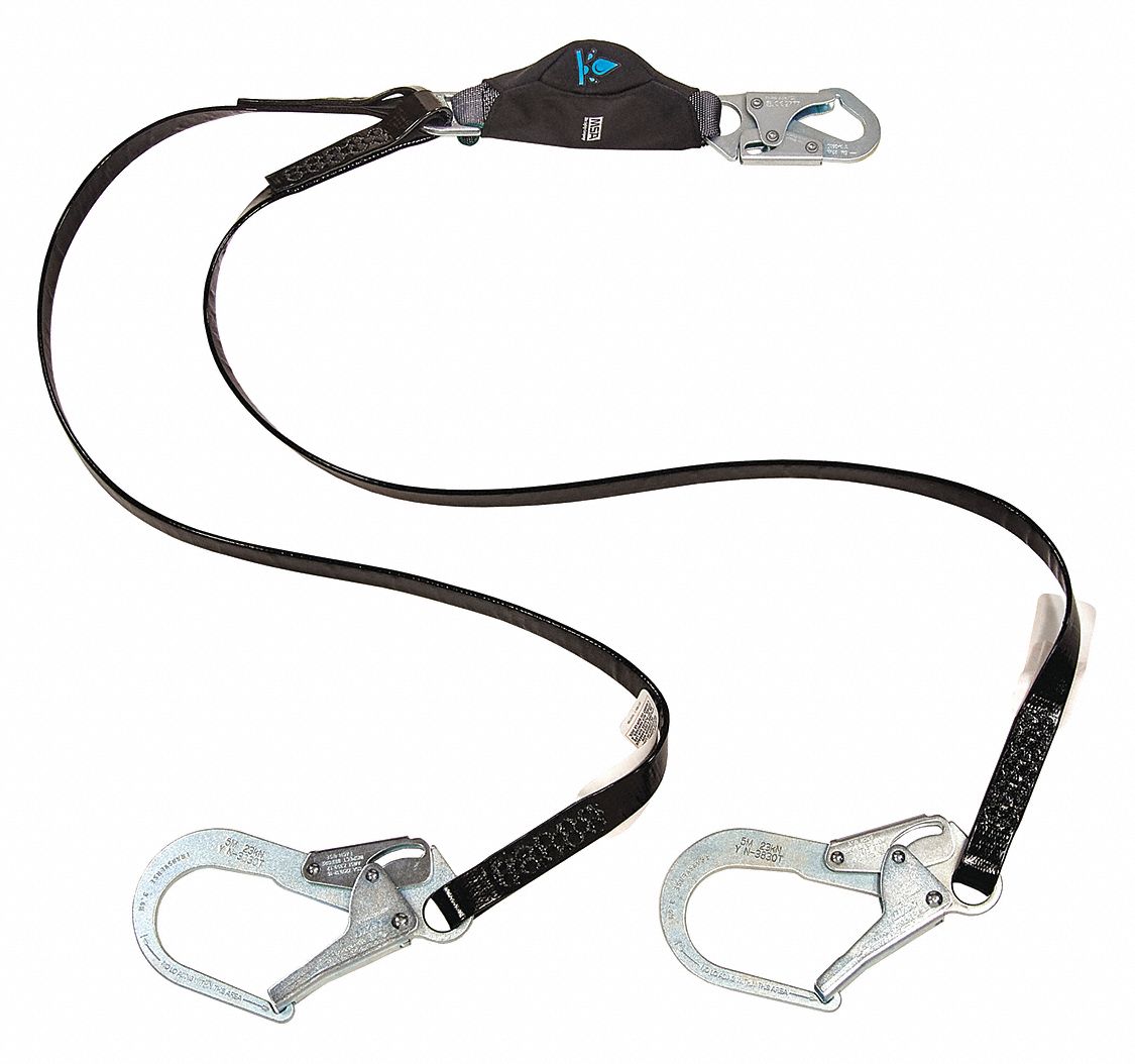 MSA, Shock Pack, Hot Work, Shock-Absorbing Lanyard - 60GU45|10207254 ...