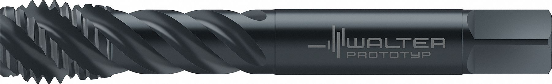 WALTER PROTOTYP, 12.7 mm Thread Size, 15 mm Thread Lg, Spiral Flute Tap ...