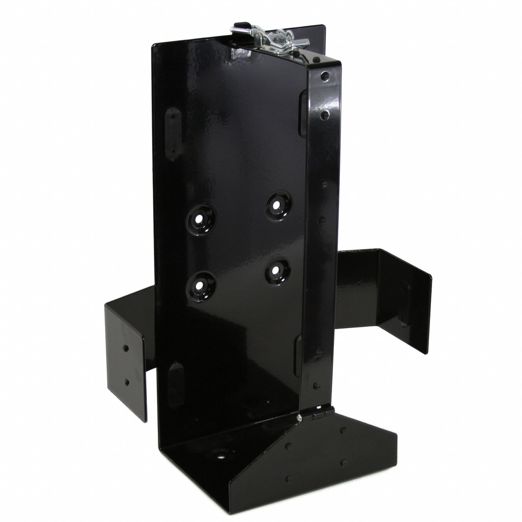 WAVIAN, Black, Gas Can Holder - 60HH11|JC0020HV-FRONT - Grainger