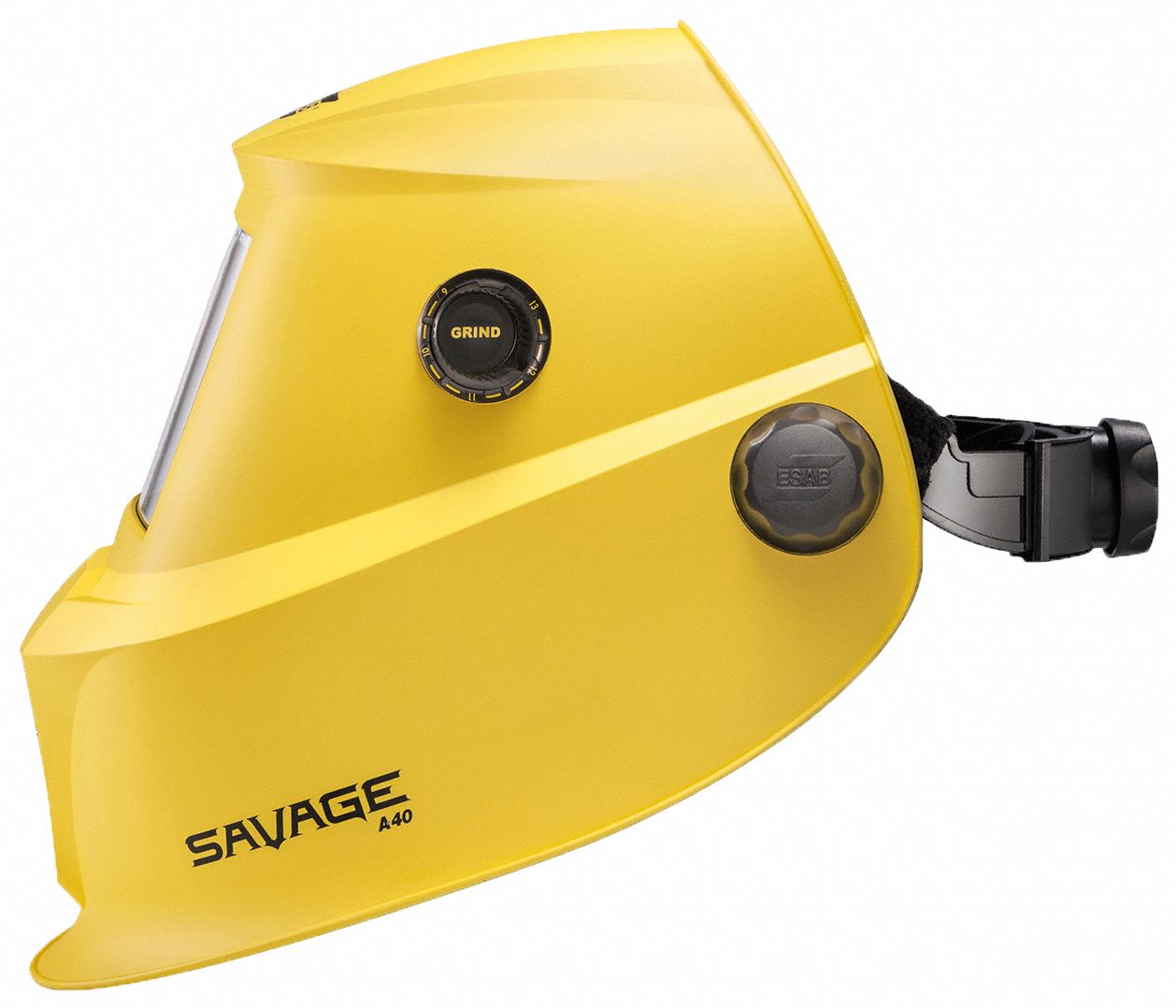 ESAB Welding Helmet: Auto-Darkening, 4 Arc Sensors, Yellow, W9 to W13 ...