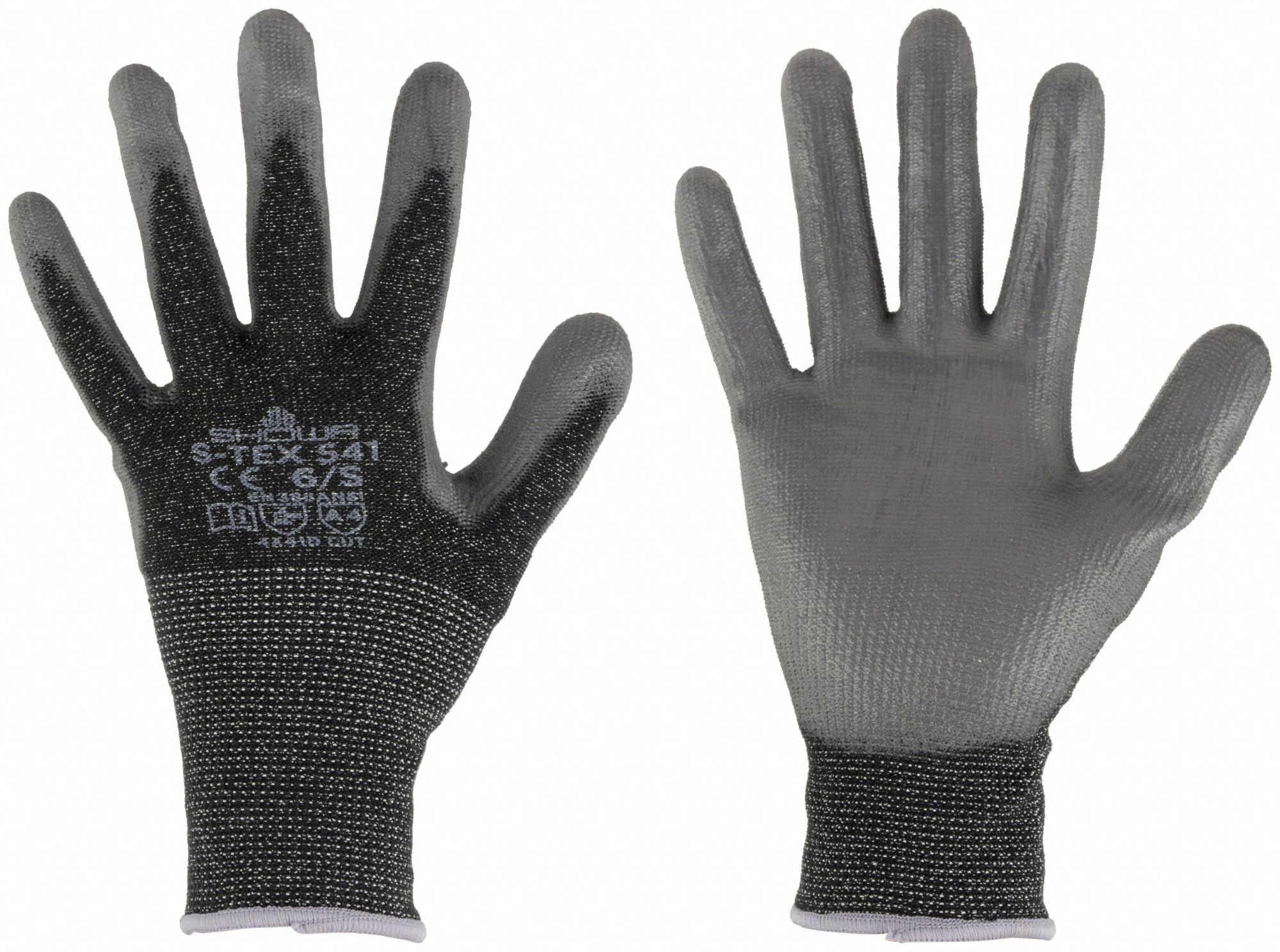 SHOWA, S ( 6 ), ANSI Cut Level A4, Cut-Resistant Gloves - 60HK13|S-TEX541S-06-V - Grainger