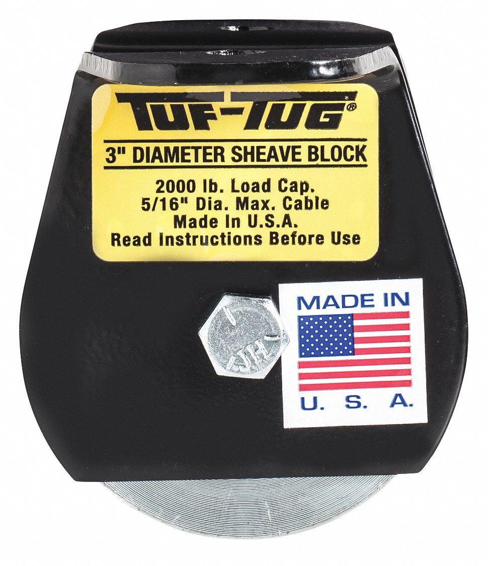 TUF-TUG, Sheave Blocks, Upright Mount, Pulley Block - 60HL67|TTSB2000FM ...