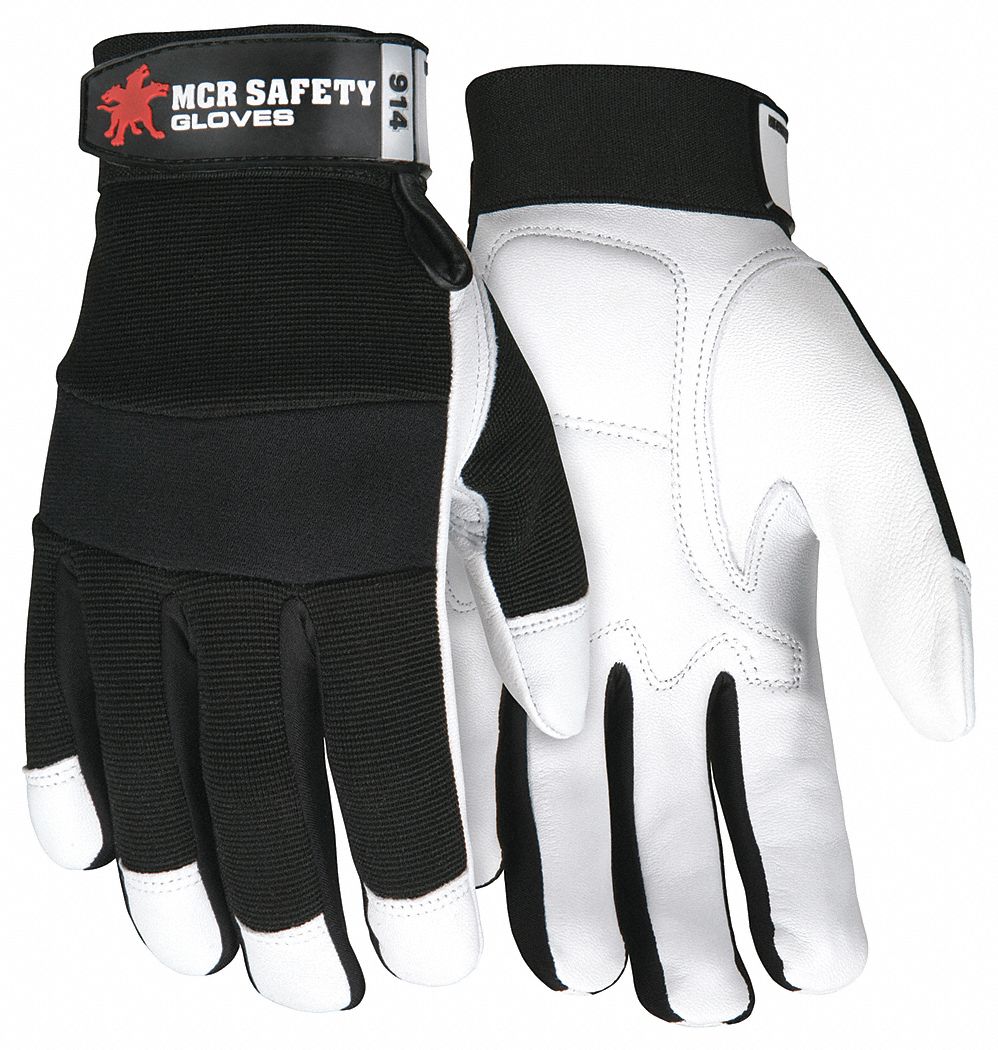 MCR SAFETY, 3XL ( 12 ), Mechanics Glove, Mechanics Gloves - 60HM58 ...