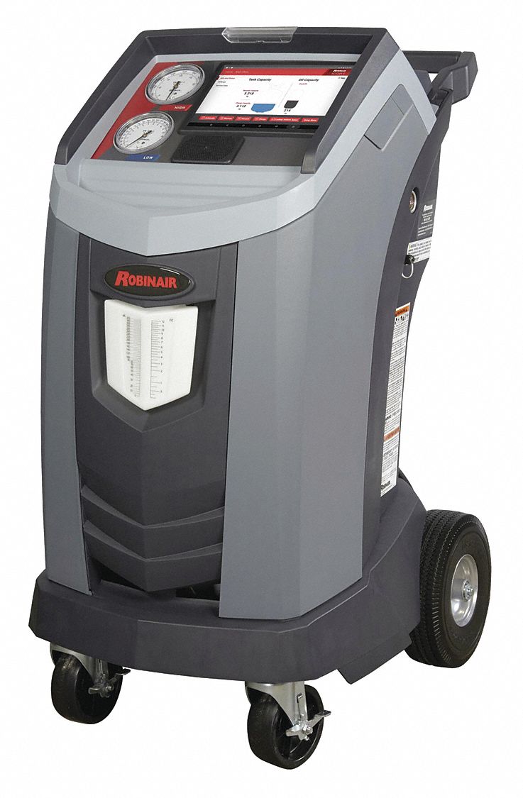 ROBINAIR, Refrigerant Recover, Recycle, Recharge Machine, R-1234yf ...