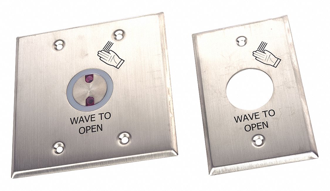 NORTON DOOR CONTROLS, Wave to Open Touchplate - 60HZ44|700 NOR - Grainger