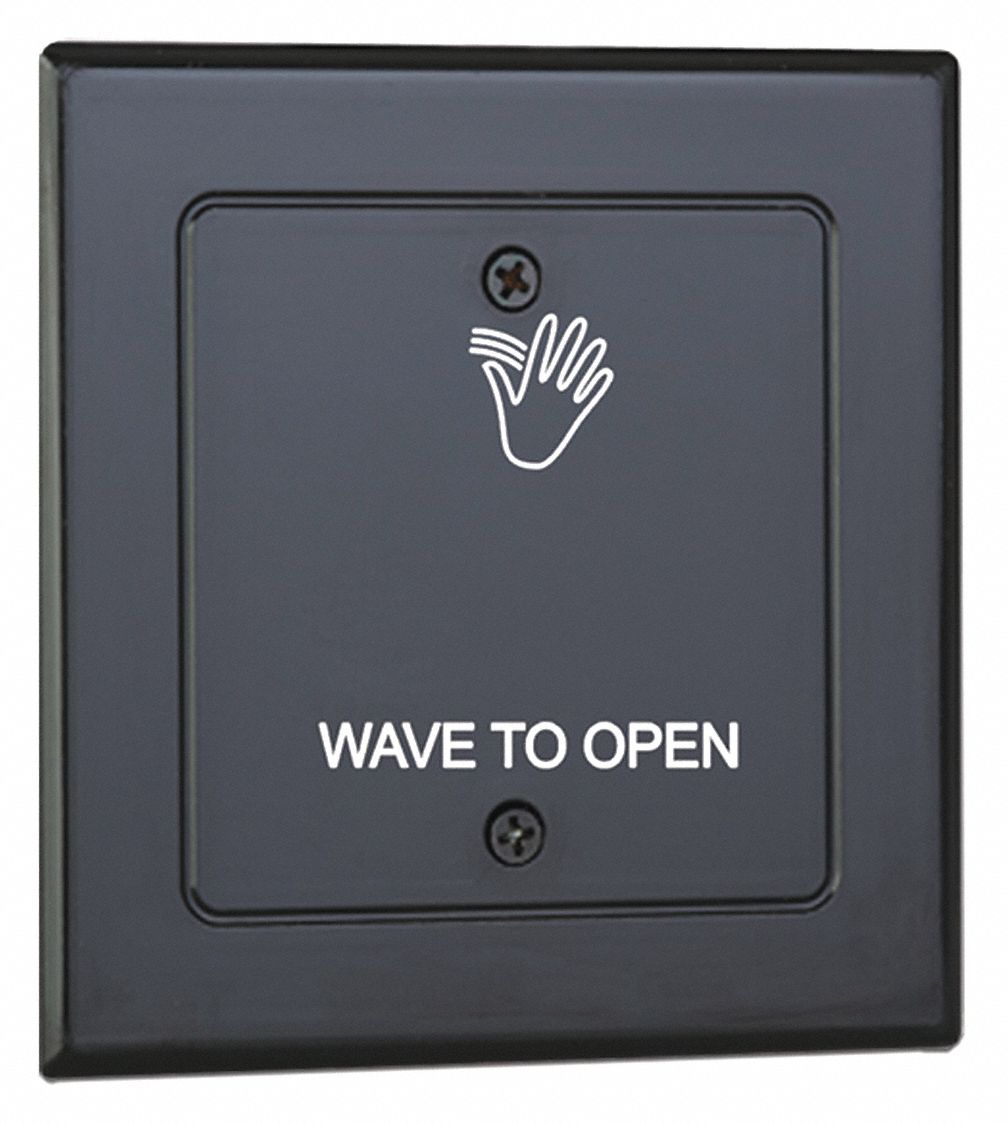 CAMDEN, 4 in Ht, 1 3/8 in Wd, Wave to Open Touchplate - 60HZ48|CM-324 ...