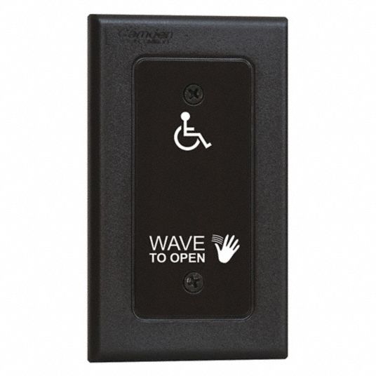 CAMDEN, 4 in Ht, 1 3/8 in Wd, Wave to Open Touchplate - 60HZ65|CM-333/ ...
