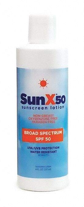 SUNX, 50 SPF, Lotion, Sunscreen - 60JC73|18-907G - Grainger