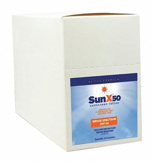 SUNX, 50 SPF, Lotion, Sunscreen - 60JJ35|18-915G - Grainger