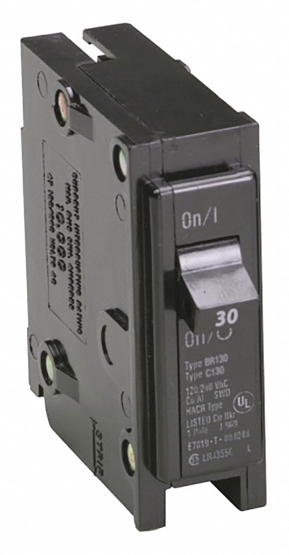 EATON, 30 A, 120/240V AC, Circuit Breaker - 60JL27|BR130 - Grainger