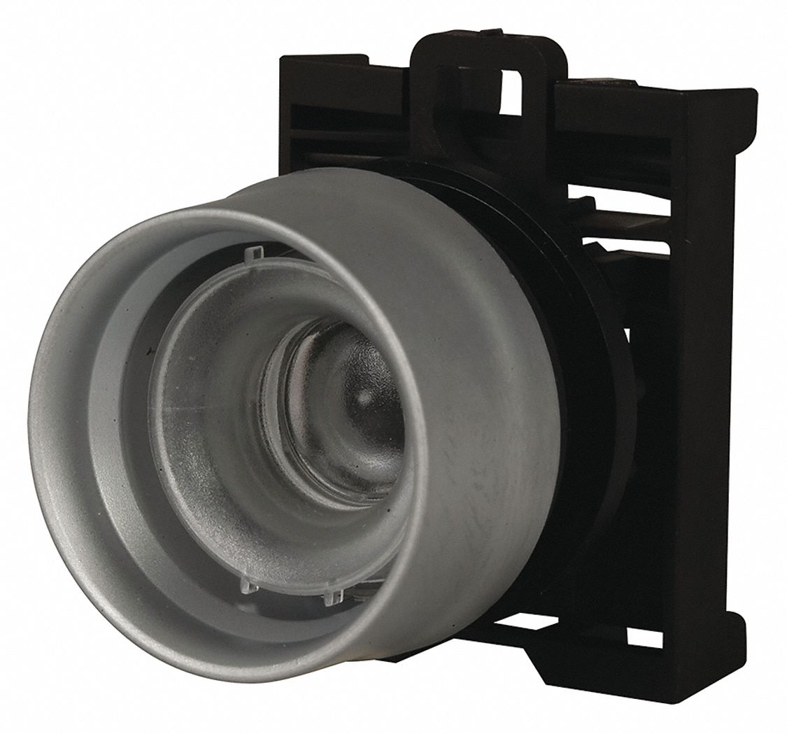 EATON, 22 mm Mounting Size, Non-Metallic, Flush Push Button - 60JN05|M22-DG-X - Grainger