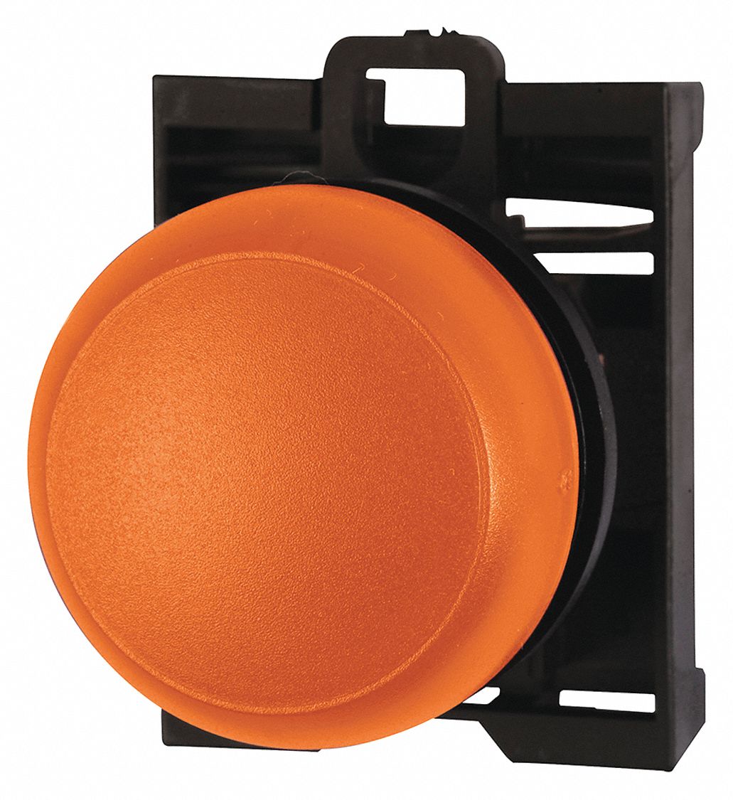 EATON, 22 mm Panel Mounting Hole Dia, Orange, Pilot Light Head - 60JN69 ...