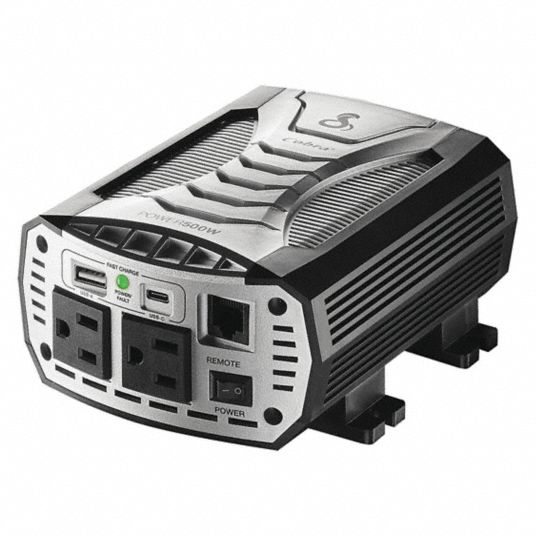 COBRA Inverter: Modified Sine Wave, Input Terminals, 500 W Continuous ...