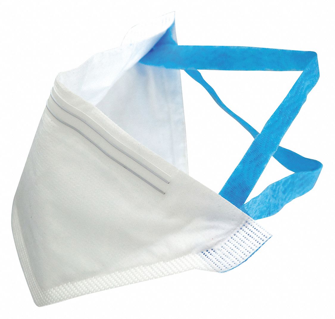 Dual, Non-Adj, Metal Nose Clip, N95 Respirator - 60KA05|64235 - Grainger