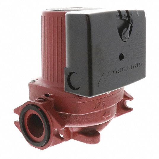 GRUNDFOS Hydronic Circulating Pump: Multi-Speed, Grundfos, Flanged, 1/3 HP, 45 ft Max. Head ...