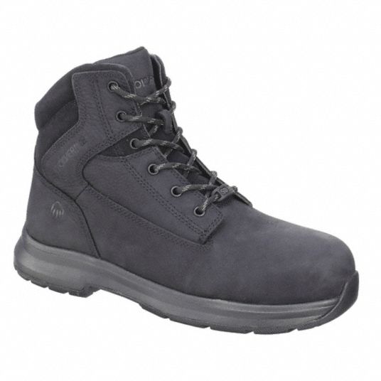 WOLVERINE, Better Slip-Resist/Static Dissipative (SD)/Steel Toe, M, 6 ...