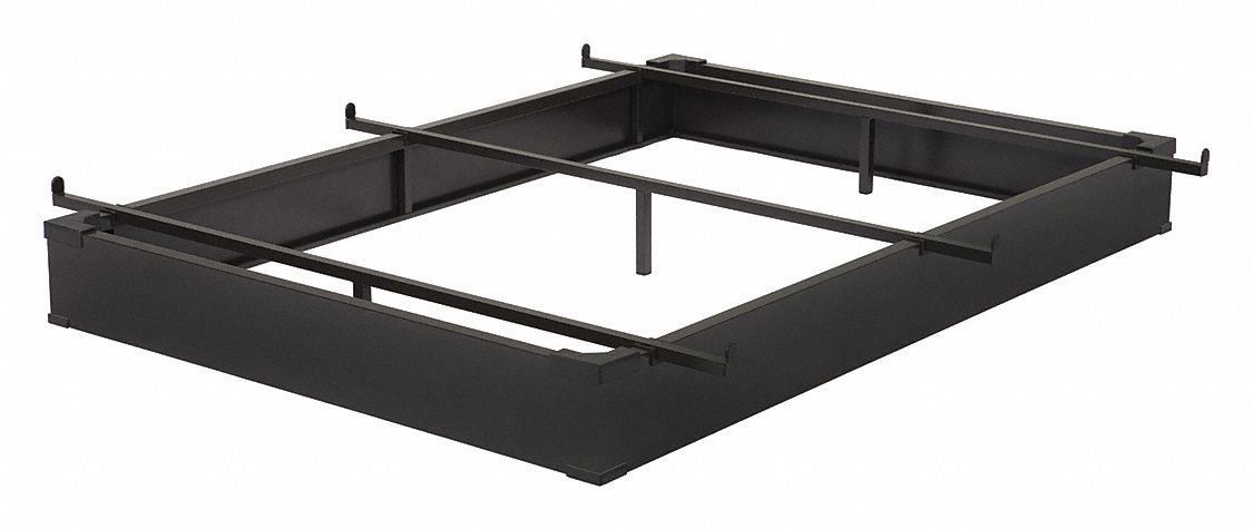 RIZE, Queen Fits Mattress Size, 10 in Overall Ht, Bed Base - 60KR21 ...