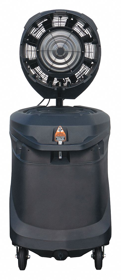 POWER BREEZER, 23 in Blade Dia, 85 gal Water Capacity, Evaporative ...
