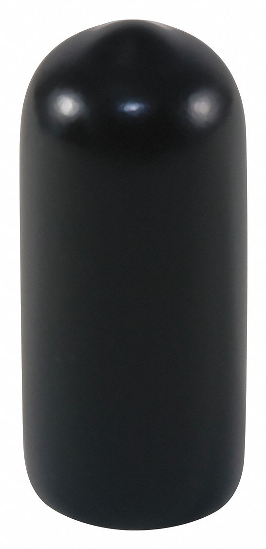 Vinyl, Black, Straight Sided Cap - 60LH89|HVC-343-16 99192288 - Grainger