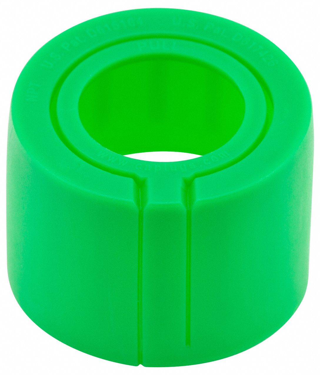 Open Cap Top, Green/Red, OPEN END THREAD PROTEC - 60LL97|OE-1250 ...
