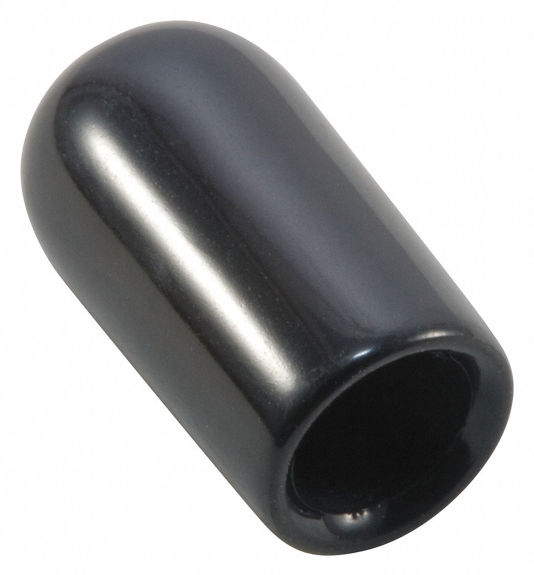 Vinyl, Black, Vinyl Cap - 60MA47|VC-234-8 A200A11A - Grainger