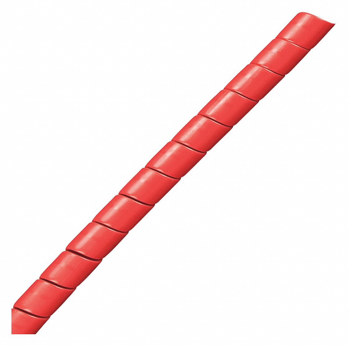 1/2 in Wd, For 7/8 in Max Bundle Dia, Spiral Wrap - 60MJ46|R16SSG66-RED ...
